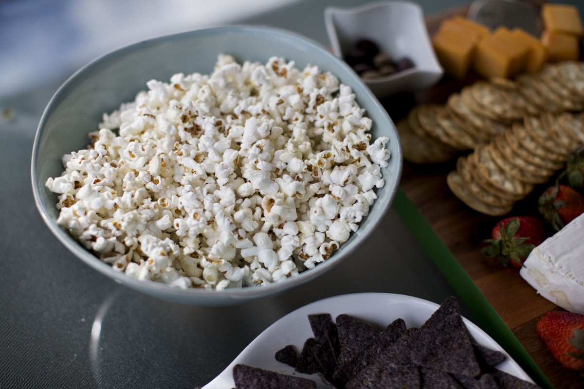 Parmesan Truffle Popcorn - The Broadcasting Baker