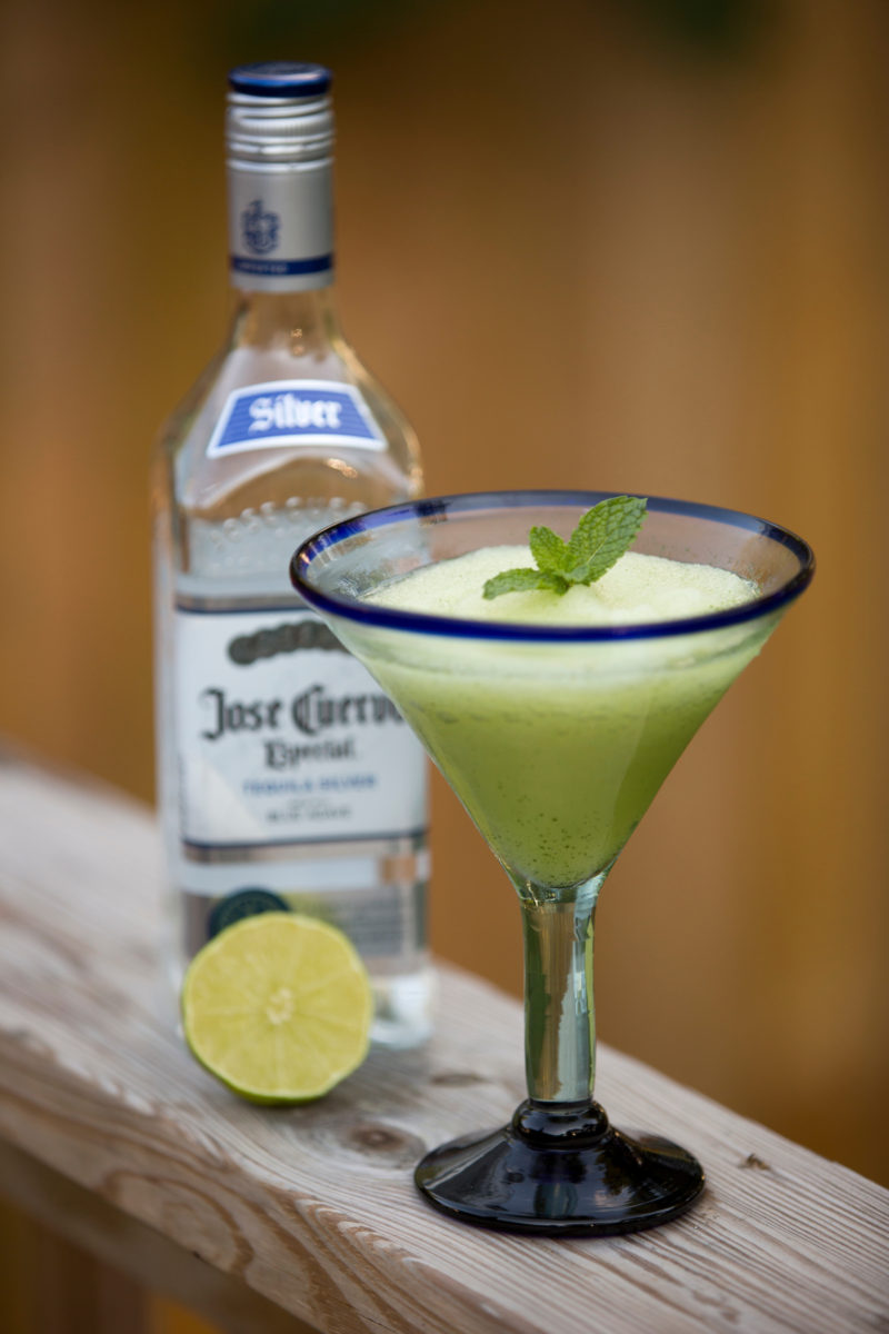 Mint Margarita Slushie - The Broadcasting Baker